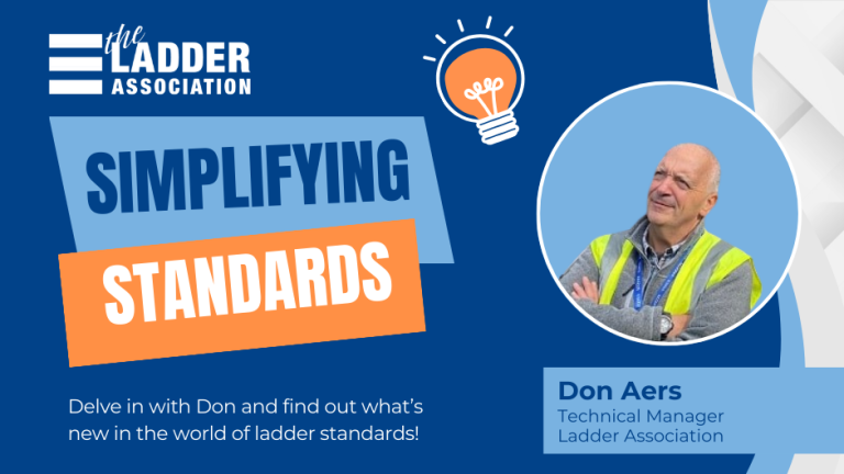 Ladder standards - The Ladder Association