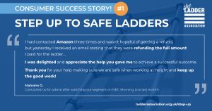 'Step Up to Safe Ladders' - The Ladder Association