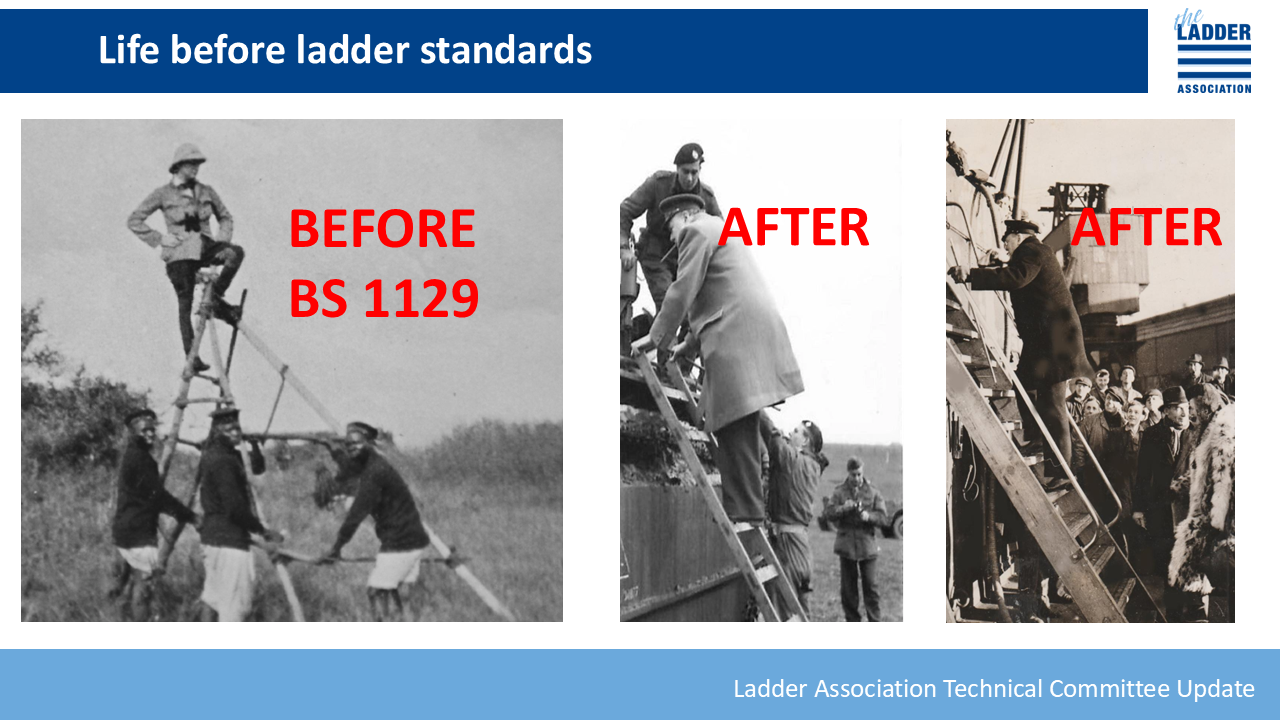 Life before ladder standards - The Ladder Association